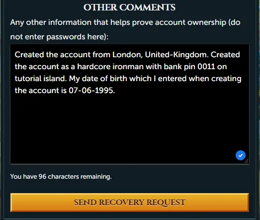 How To Recover A locked OSRS account - LuckyCharmGold