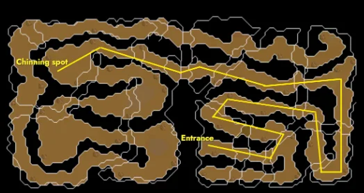OSRS Chinning Guide: MM1 & MM2 Tunnel Locations